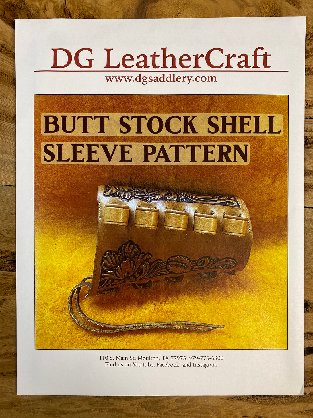 Stock Shell Sleeve Pattern Pack-PRINTED – DG Saddlery Store