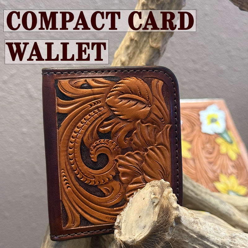 Compact Card Wallet Pattern - DIGITAL – DG Saddlery Store