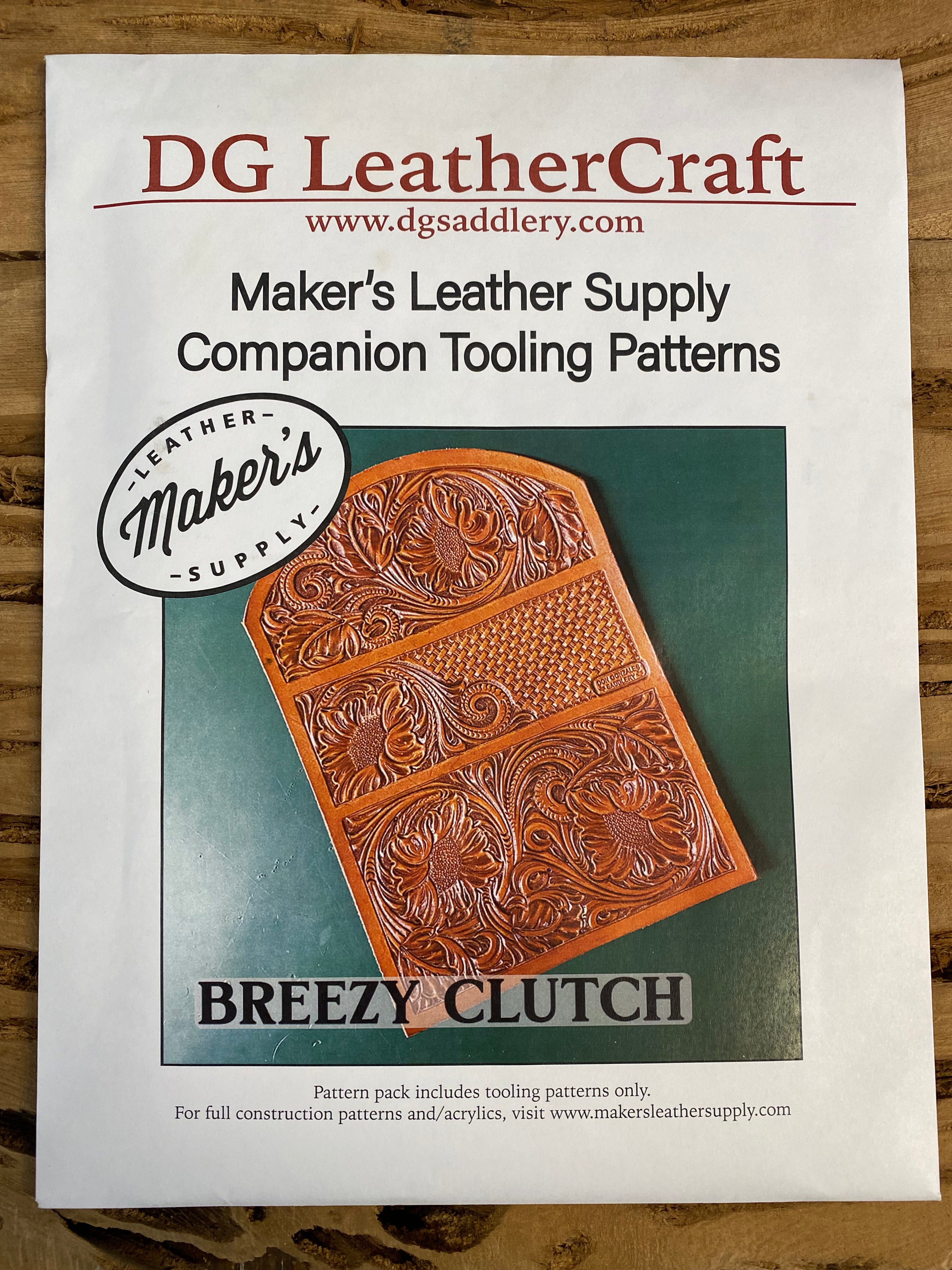 Maker's Breezy Clutch Pattern PRINTED – DG Saddlery Store