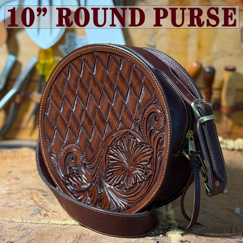 10" Round Purse Pattern Pack-DIGITAL – DG Saddlery Store